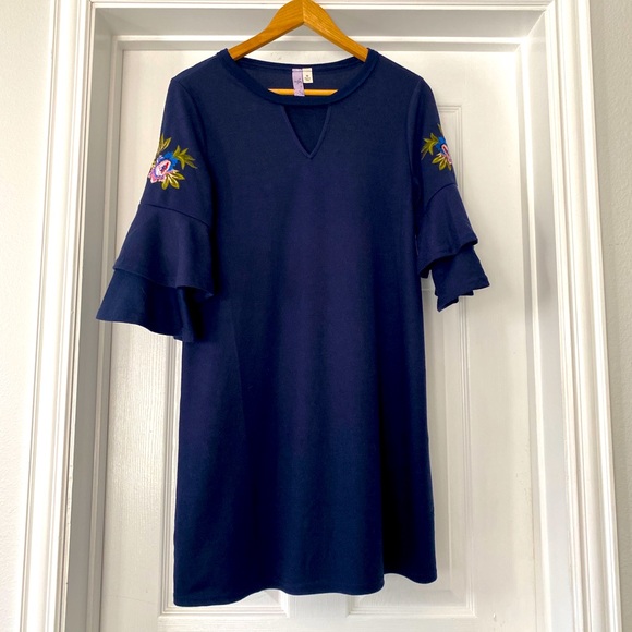 Alya | Dresses | Alya Short Formal Dress With Ruffle Sleeves | Poshmark